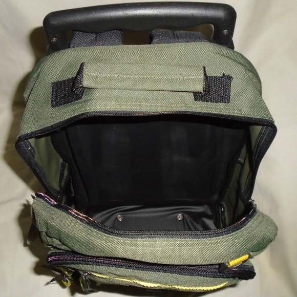 Bags | Vintage Roller Wheel Backpack | Poshmark